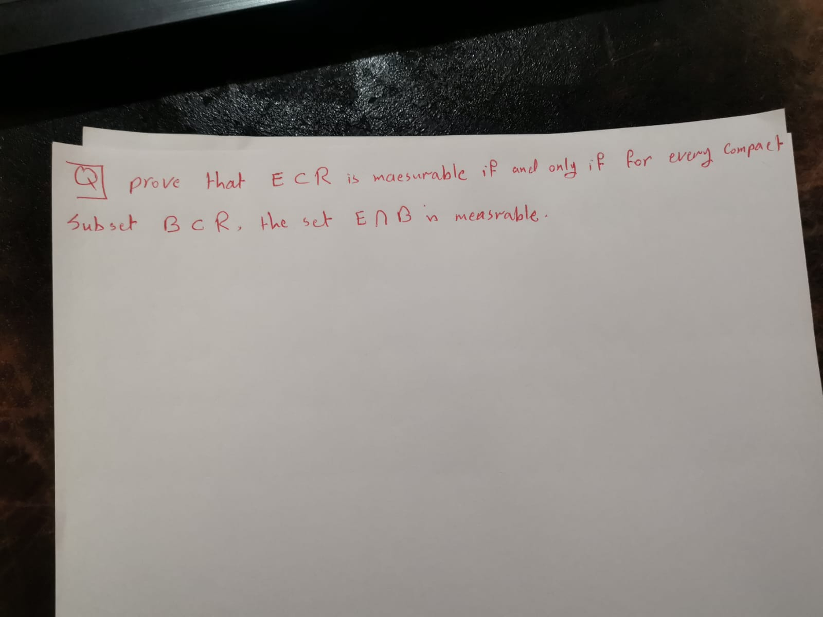 Solved Proof That If F Is A Measurable Extended Real Valued
