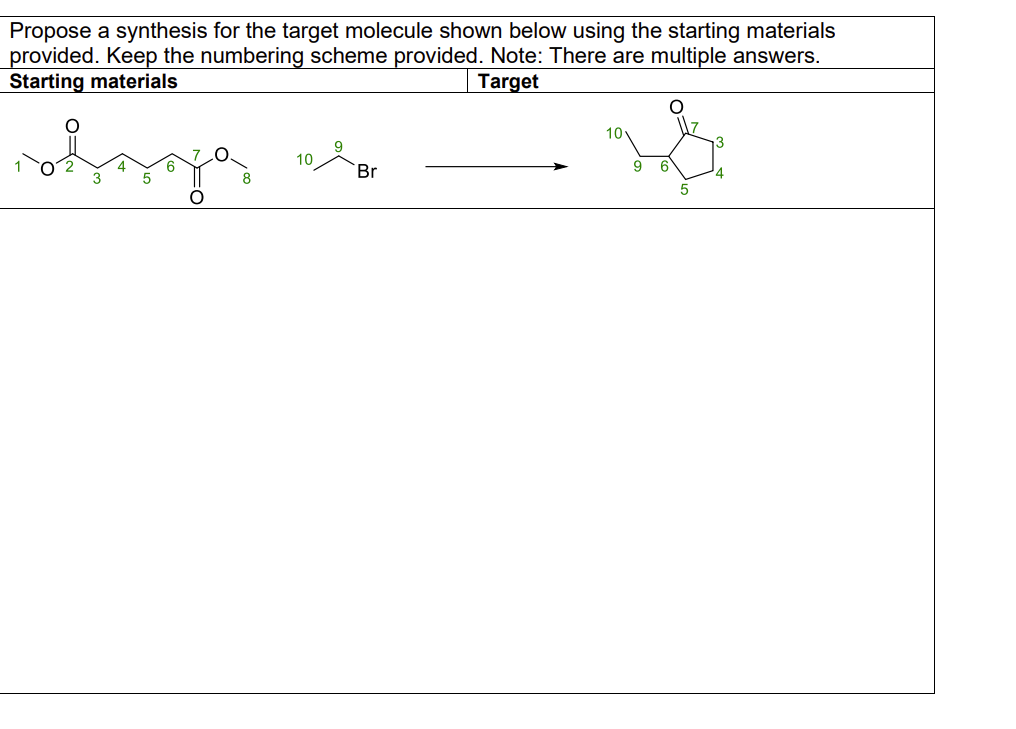 Solved Designing Multi-Step Syntheses using the | Chegg.com