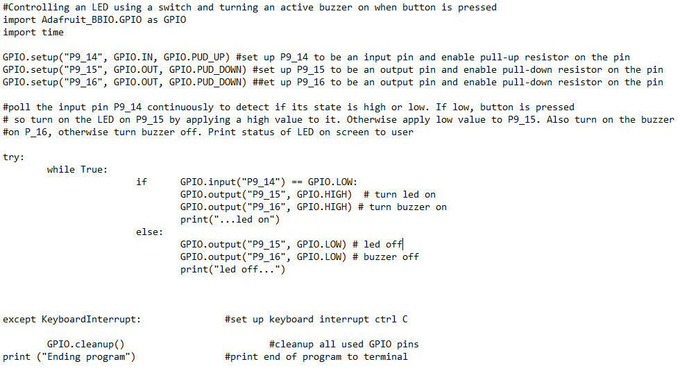 Please modify this sample Python code to ensure that | Chegg.com