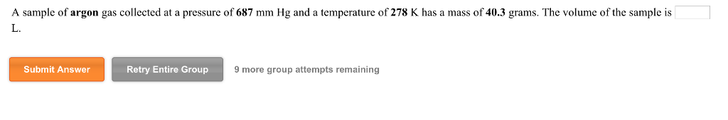 Solved 1.37 mol sample of krypton gas at a temperature of | Chegg.com