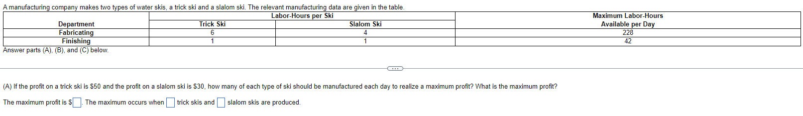 Solved It doesn't give me parts B and C. until I answer A. | Chegg.com