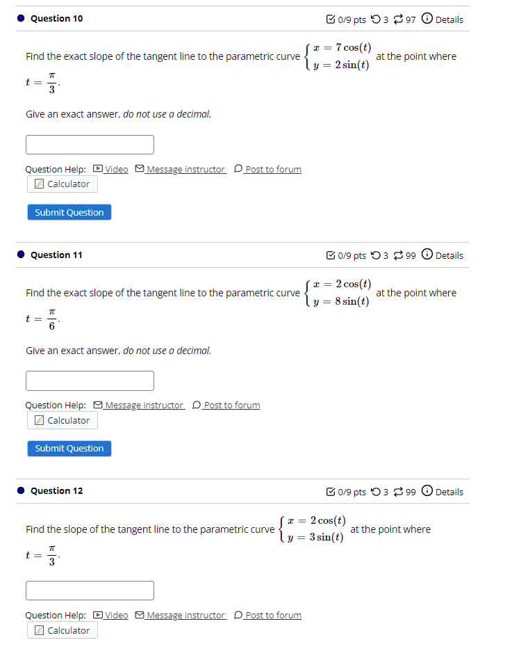 Solved 0/9 pts 397 0 Details at the point where 0/9 pts 399 | Chegg.com