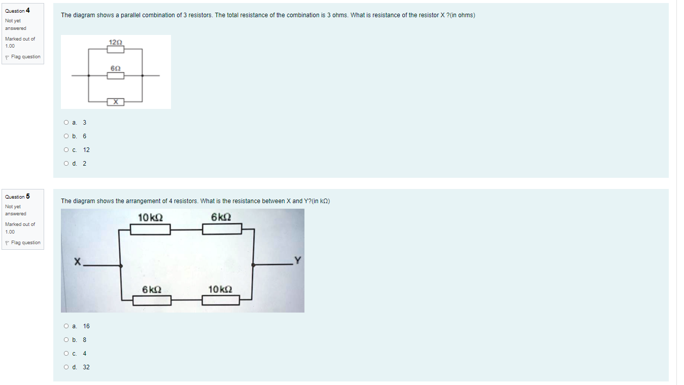 Solved The diagram shows a parallel combination of 3 | Chegg.com
