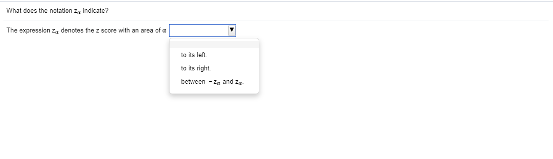 Solved What does the notation Zq indicate? The expression Za | Chegg.com