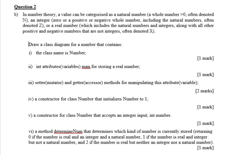 Solved Question 1 a) Explain Three (3) differences of | Chegg.com