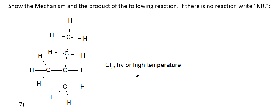 Solved Show the Mechanism and the product of the following | Chegg.com