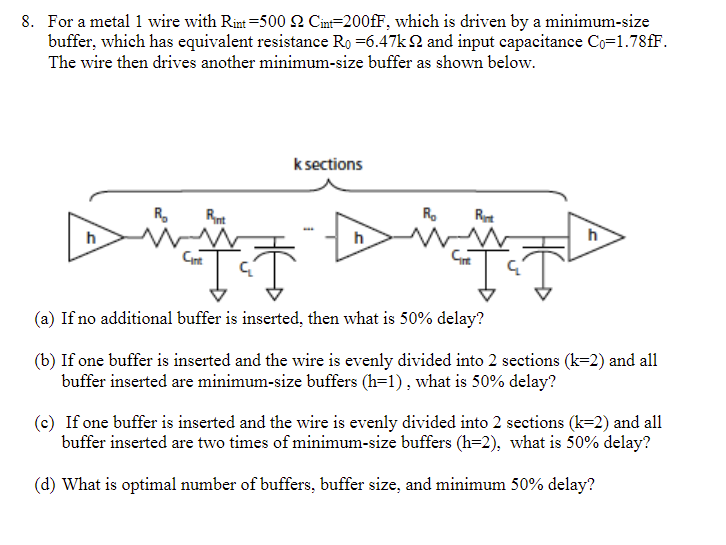Solved Please use the 180 nm process parameters shown at the | Chegg.com
