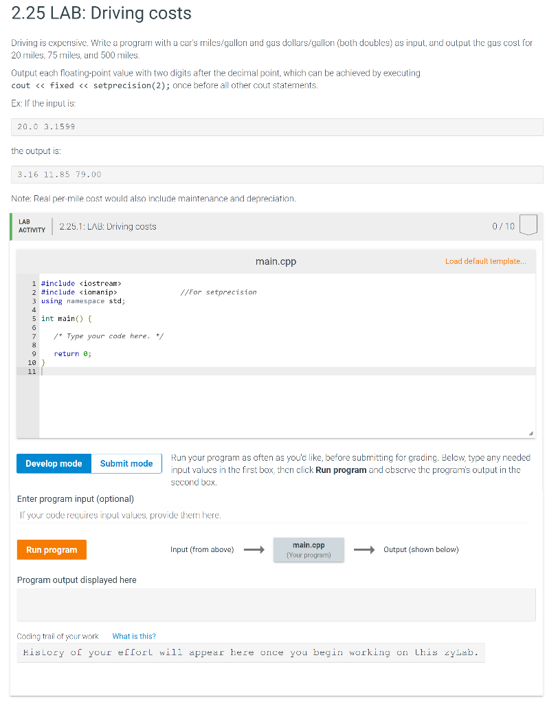 Solved Need help solving this assignment in C++ with the | Chegg.com