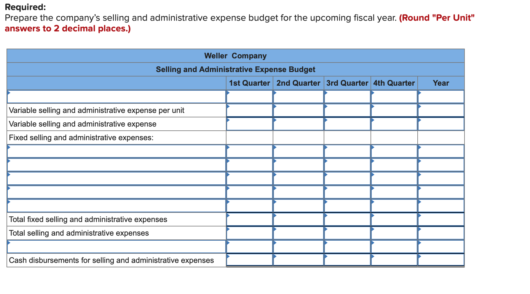 Solved Exercise 8-6 Selling and Administrative Expense | Chegg.com Solved Exercise 8-6 Selling and Administrative Expense | Chegg.com