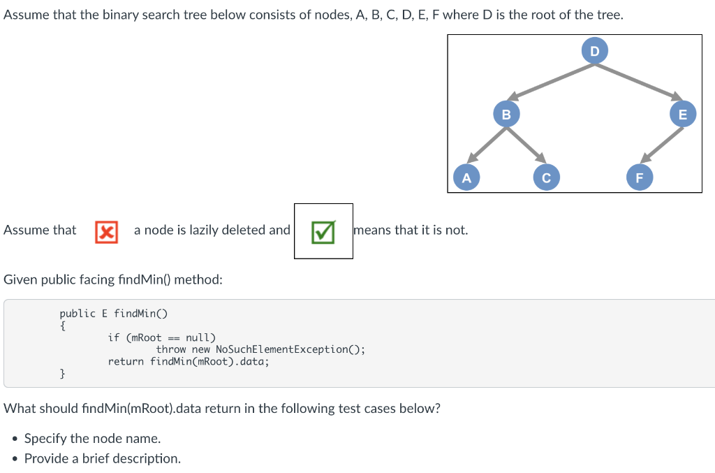 Solved Assume that the binary search tree below consists of | Chegg.com