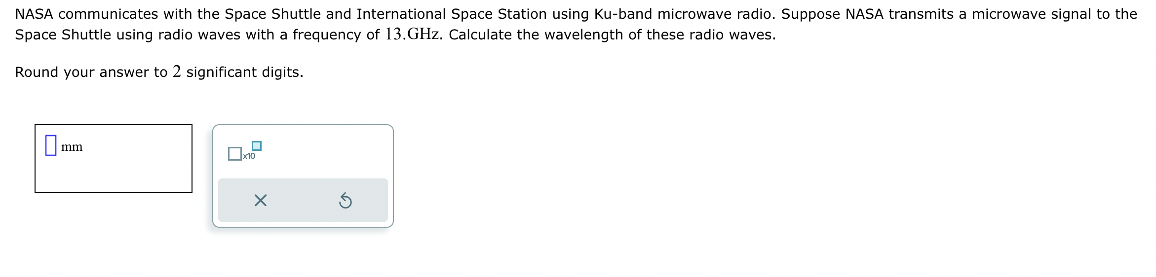 Solved NASA communicates with the Space Shuttle and | Chegg.com