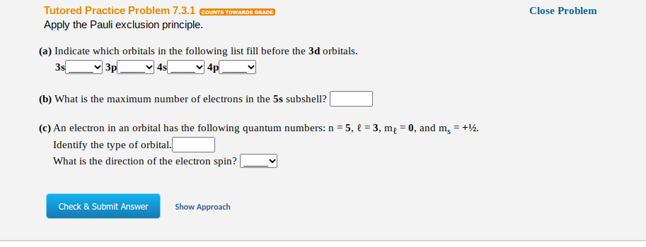 Solved Tutored Practice Problem 7 3 1 Counts Towards Grade