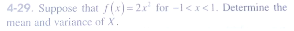 Solved 4-29. Suppose that f(x)=2x" for-l | Chegg.com