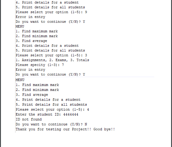 Solved Write a program that helps your instructor in | Chegg.com
