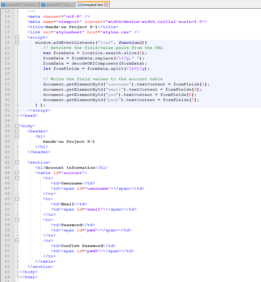 Solved Figure 6-38 Completed Project 6-1 Do the following: | Chegg.com