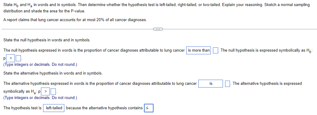 Solved State H0 and Ha in words and in symbols. Then | Chegg.com