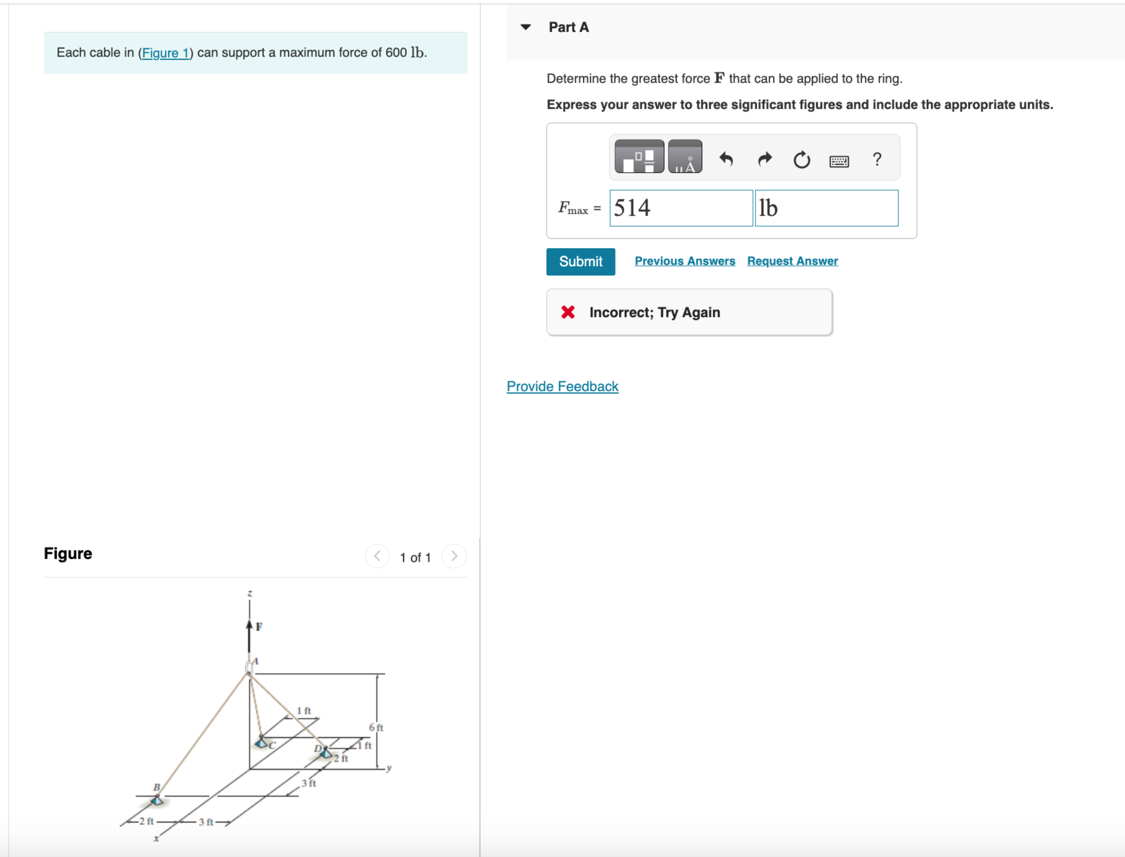 Solved Show me the steps to solve Each cable in (Figure 1) | Chegg.com