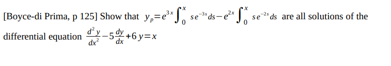 Solved [Boyce-di Prima, p 125] Show that | Chegg.com