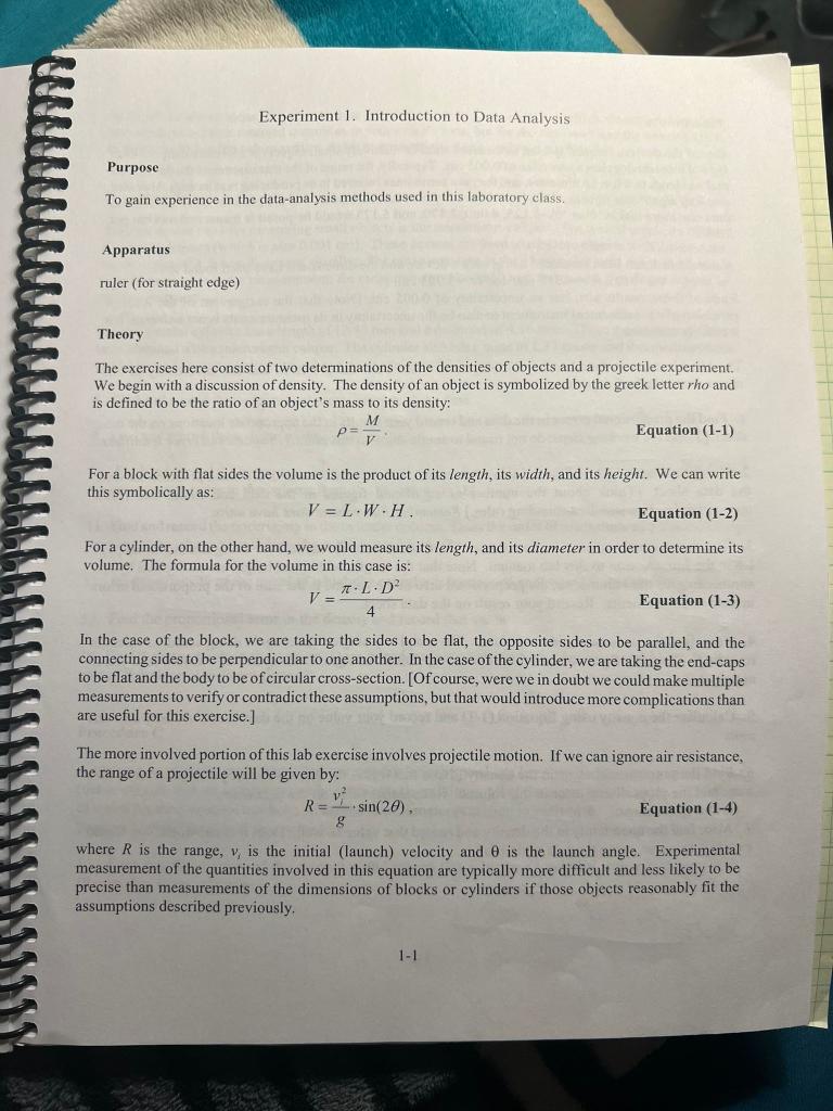 Solved Purpose To gain experience in the data-analysis | Chegg.com
