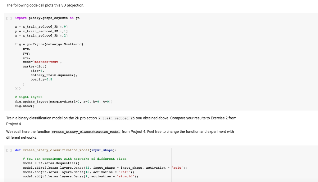 In this exercise, you will be applying PCA on the | Chegg.com