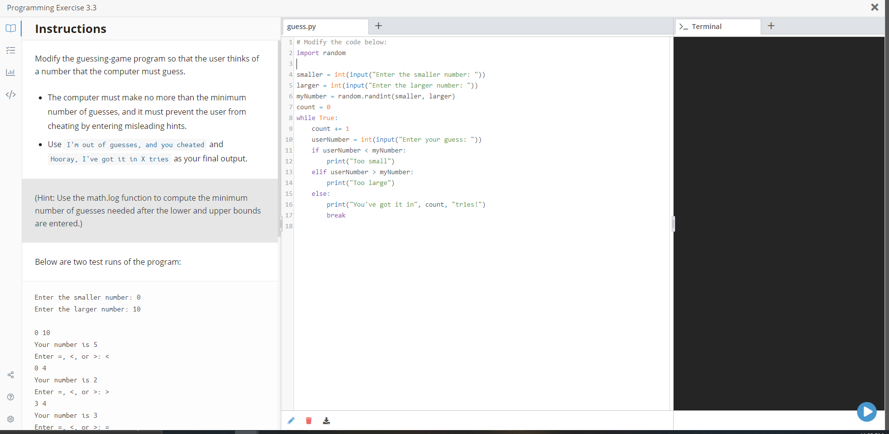 Solved Please use Python syntax and manipulate the | Chegg.com