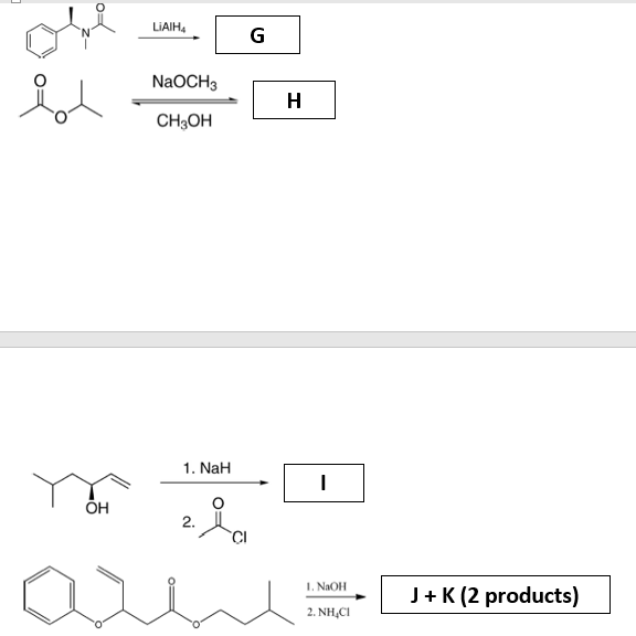 Solved Fill the boxes below with the missing reactants, | Chegg.com