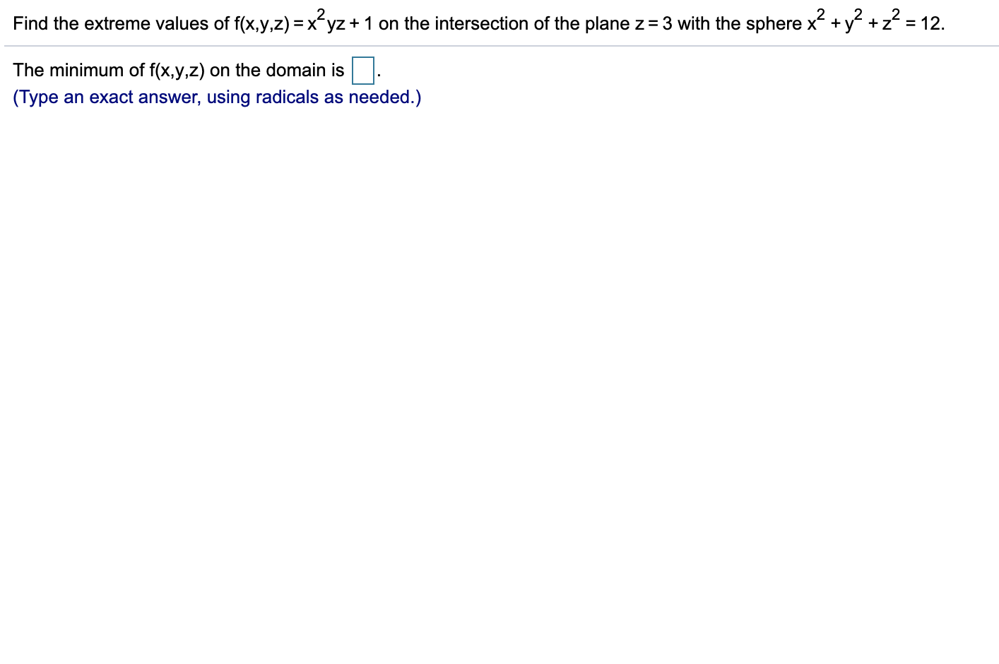 solved-find-the-extreme-values-of-f-x-y-z-xyz-1-on-the-chegg