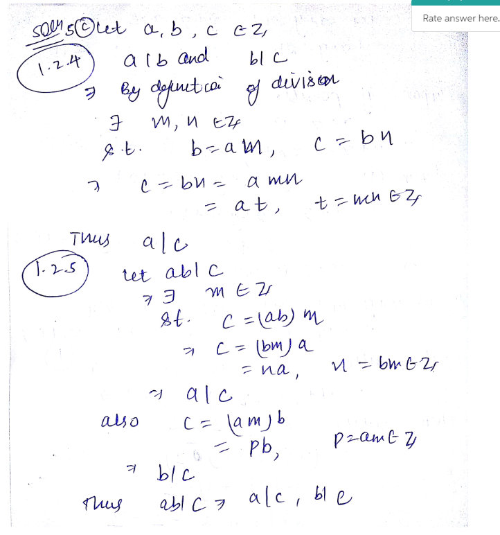 Solved The Axioms for the Integers The following are the | Chegg.com