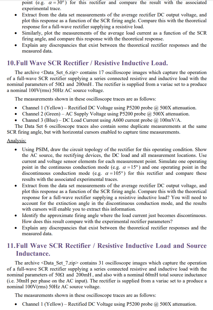 The measurements shown in these oscilloscope traces | Chegg.com