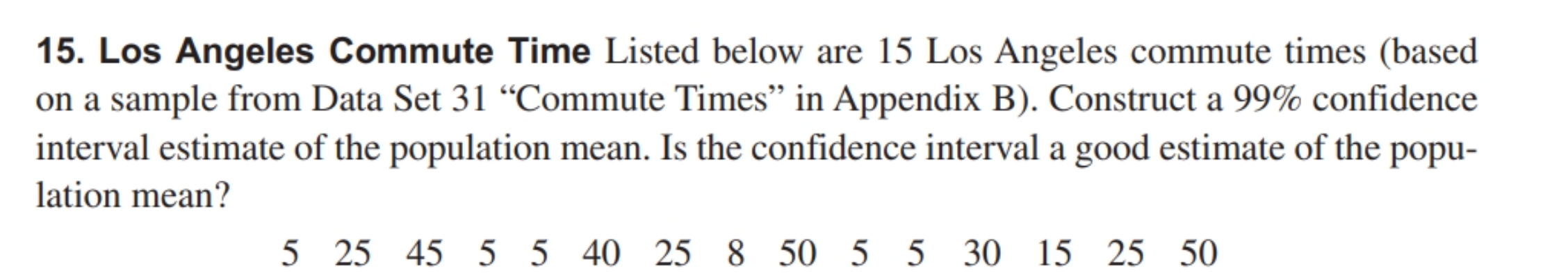Solved Repeat Exercise 15 using all of the 1000 Los Angeles | Chegg.com