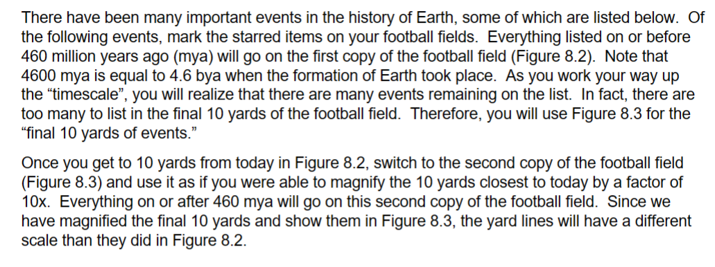 Solved Key to the scale for each football field Figure 8.2 | Chegg.com