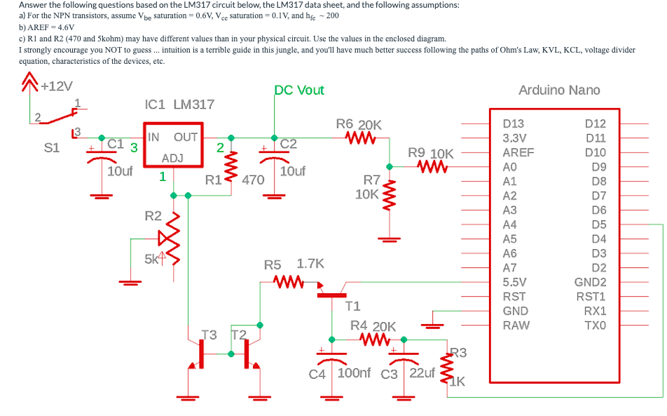 Solved Answer the following questions based on the LM317 | Chegg.com