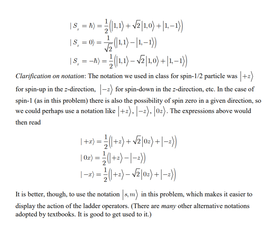 Solved A spin-1 particle interacts with an external magnetic | Chegg.com