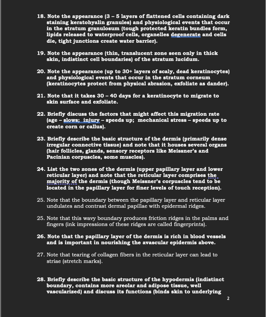 Solved Biol 2210 Lecture Objectives Chapter 6 The | Chegg.com