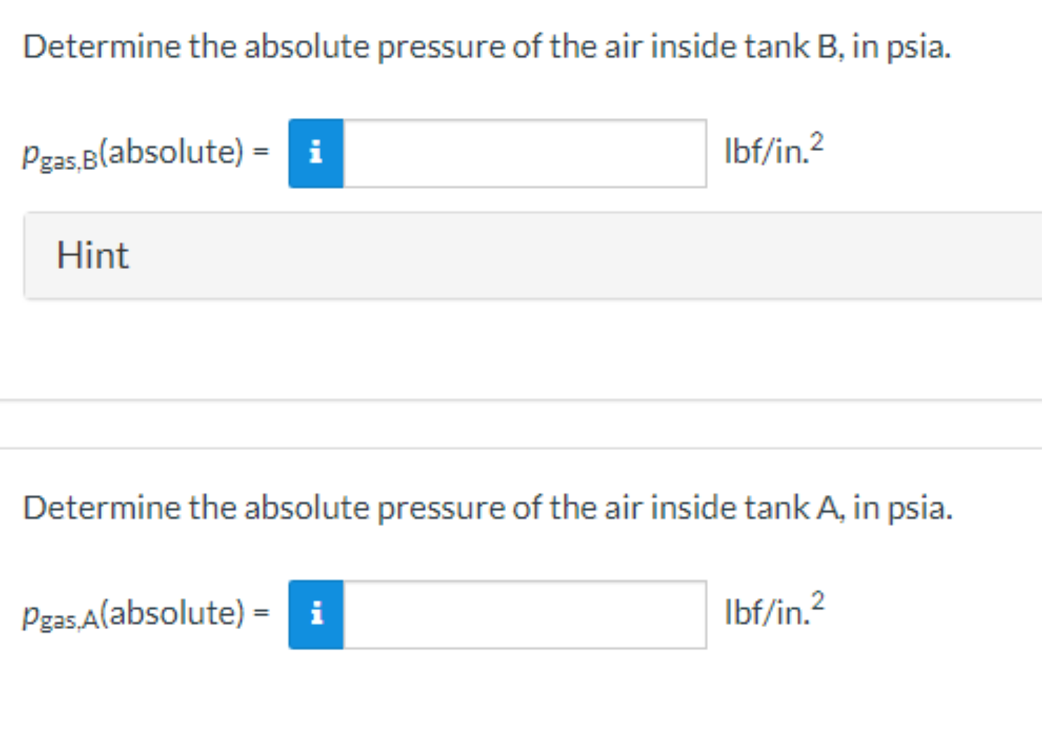 Solved The figure below shows a tank within a tank, each | Chegg.com