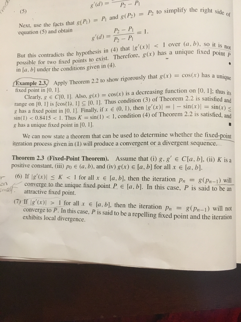 Solved Determine rigorously if each function has a unique | Chegg.com