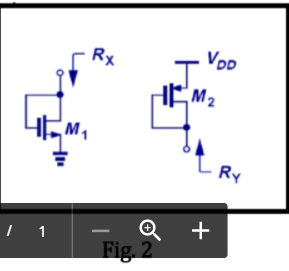 Solved Draw small signal model of the circuits of Fig. 2 and | Chegg.com