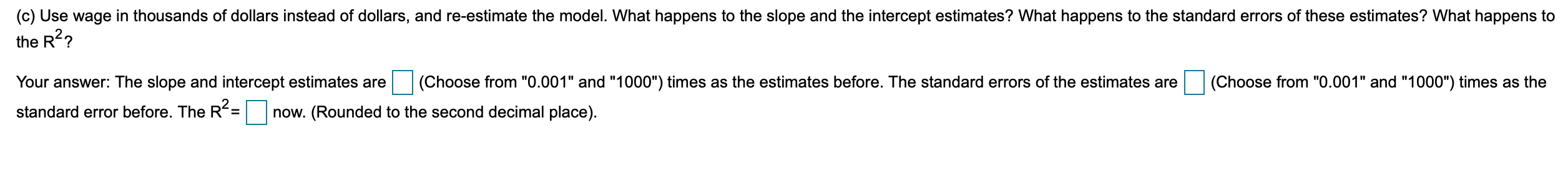 9. Computer exercise: Use the data in wage2.wf1 to | Chegg.com