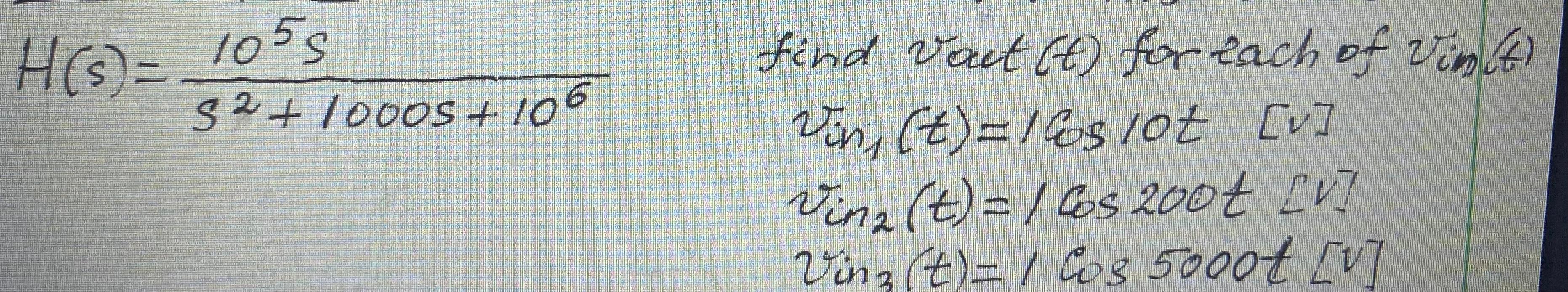 Solved Given a transfer function, graph it’s Amplitude and | Chegg.com