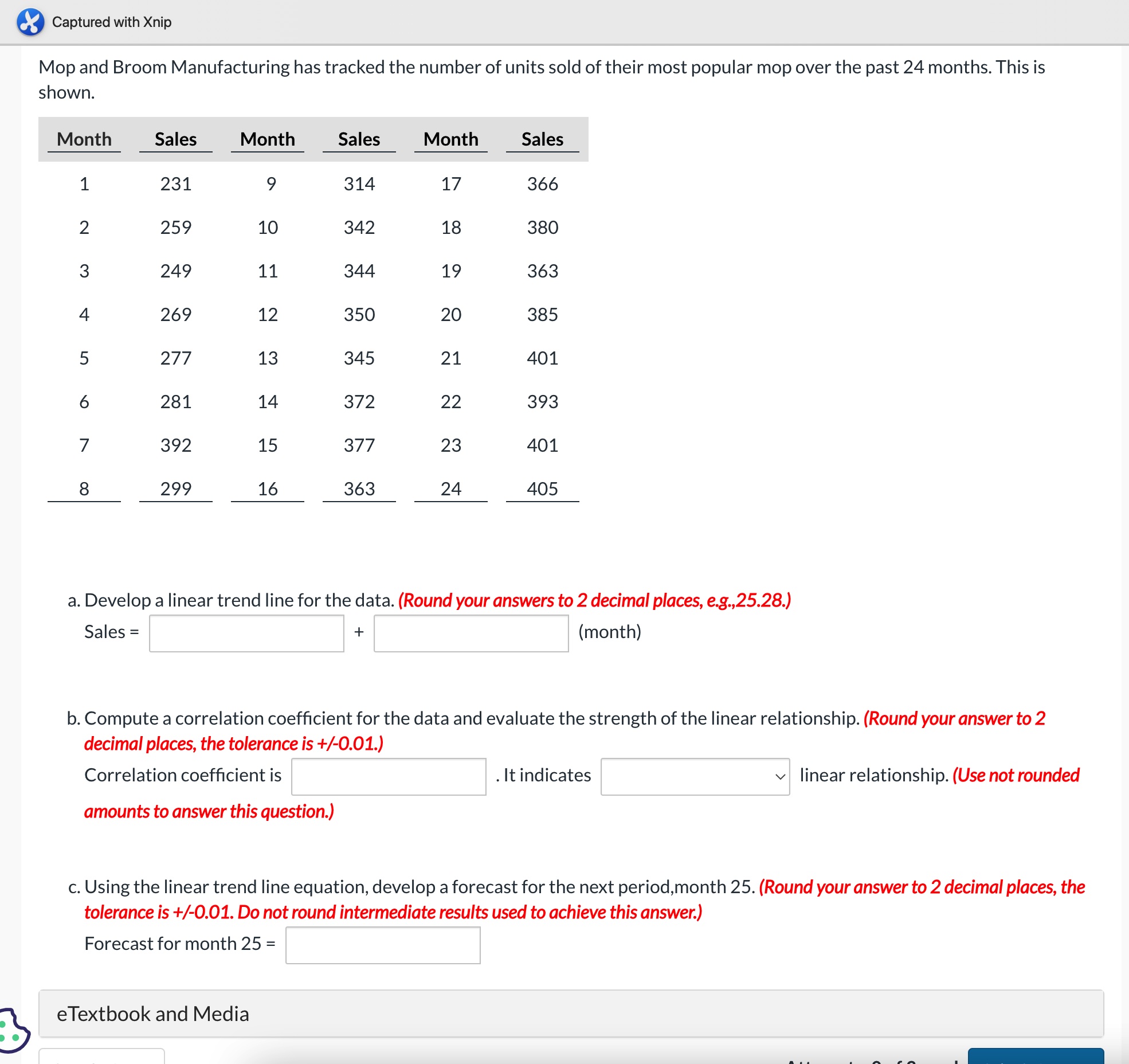 Solved Captured with Xnip Mop and Broom Manufacturing has | Chegg.com