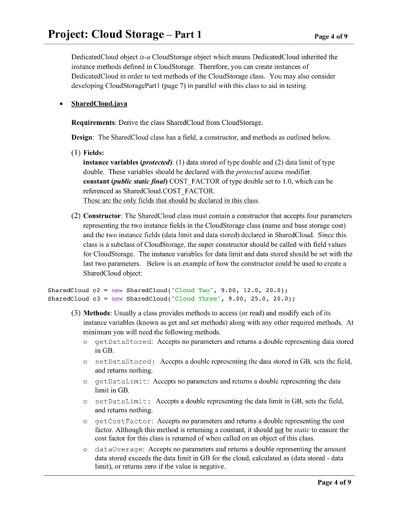 Solved I have completed CloudStorage and | Chegg.com