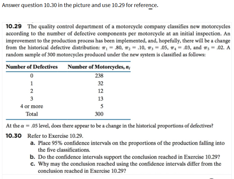 Solved Answer question 10.30 in the picture and use 10.29 | Chegg.com