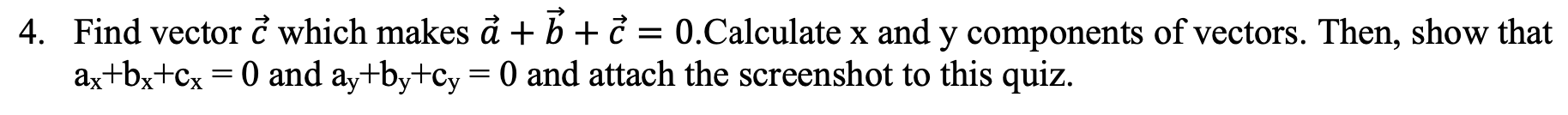 Solved 1. We will use the Vector Addition simulation. Click | Chegg.com