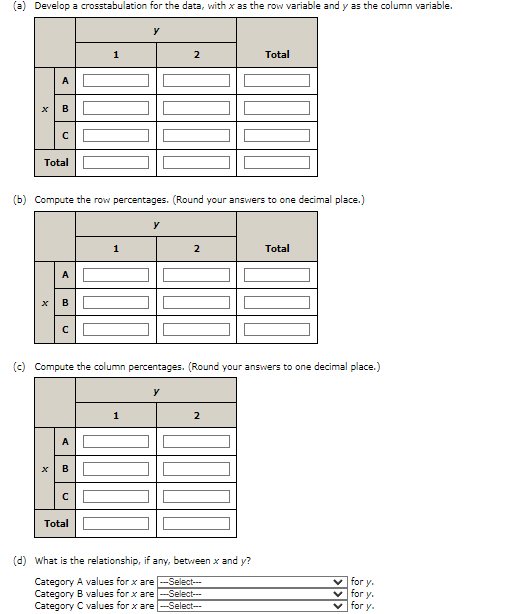 Solved The following data are for 30 observations involving | Chegg.com
