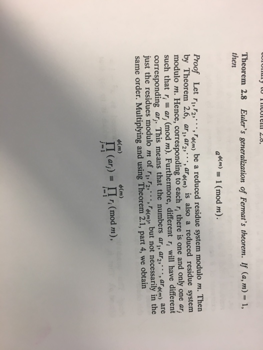 Solved Number theory An introduction to theory of | Chegg.com