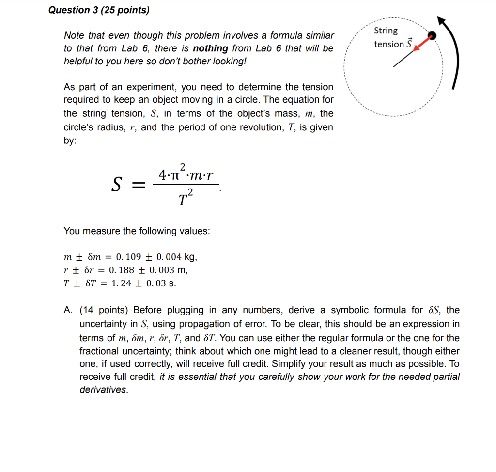 Solved Question 3 25 Points String Note That Even Though 