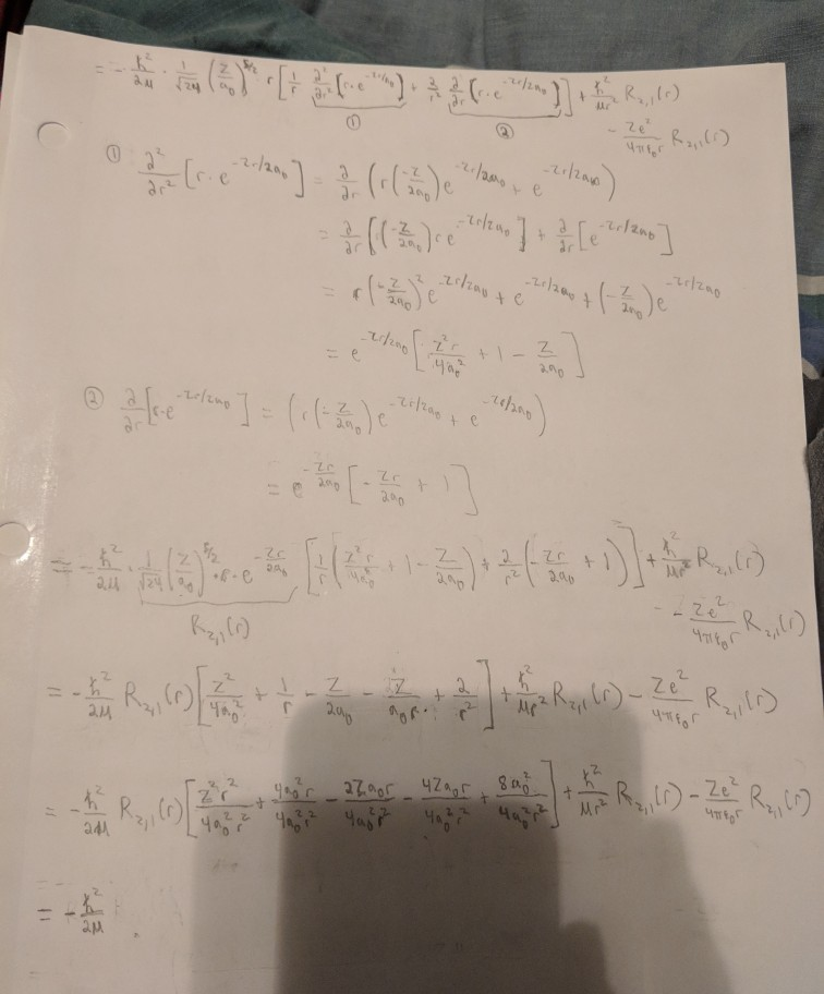 Solved 2. The 2p, and 2py wave functions are constructed as | Chegg.com