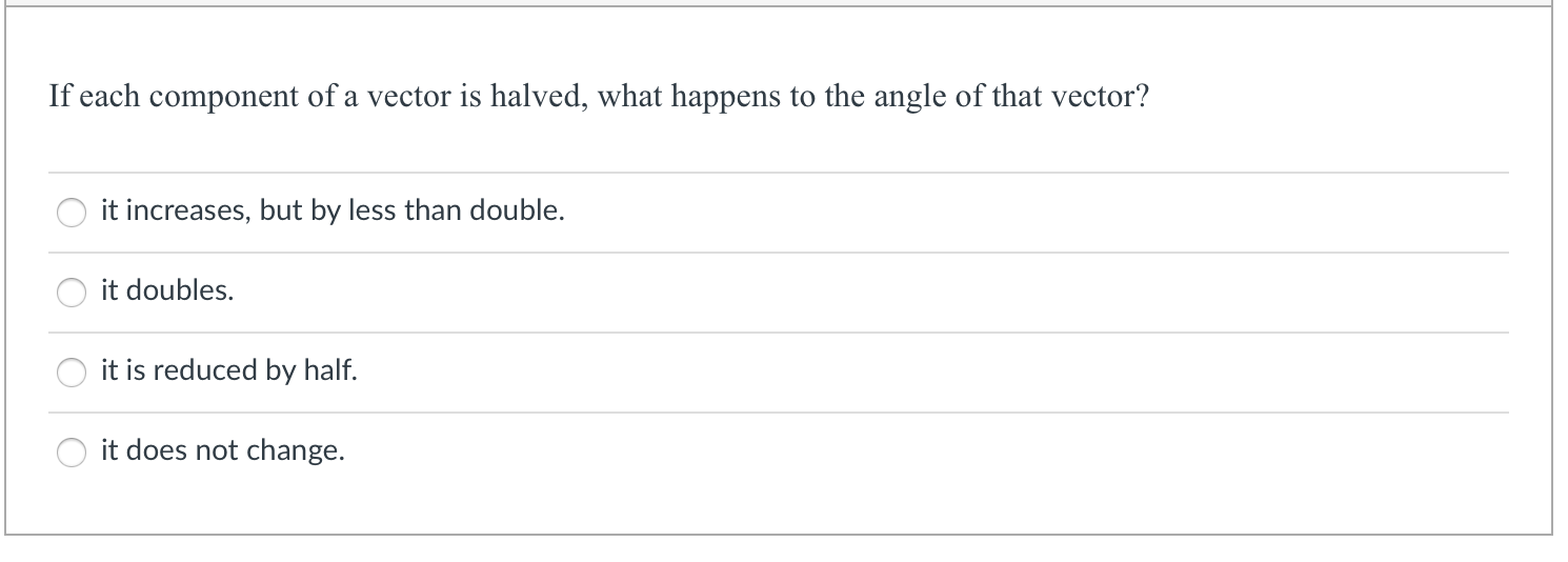 Solved If a vector A has components Ax 0, then | Chegg.com