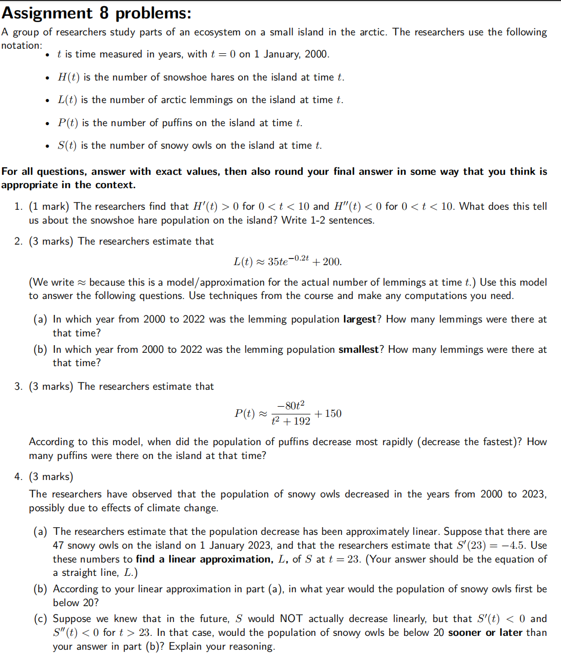 Solved Assignment 8 problems: A group of researchers study | Chegg.com