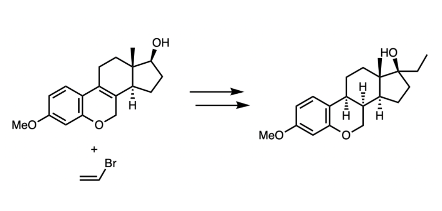 Solved 1. Using the molecules, propose a synthesis of the | Chegg.com